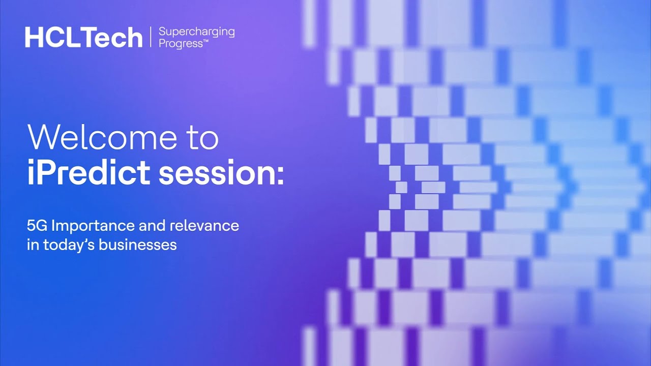iPredict session on 5G - YouTube