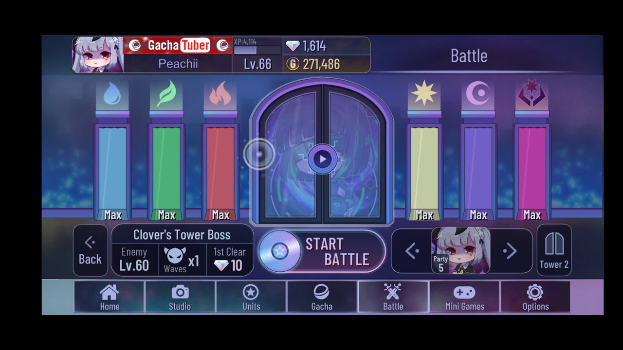 Battling Tower Bosses [ Lyte - X ] || Gacha Club || - YouTube