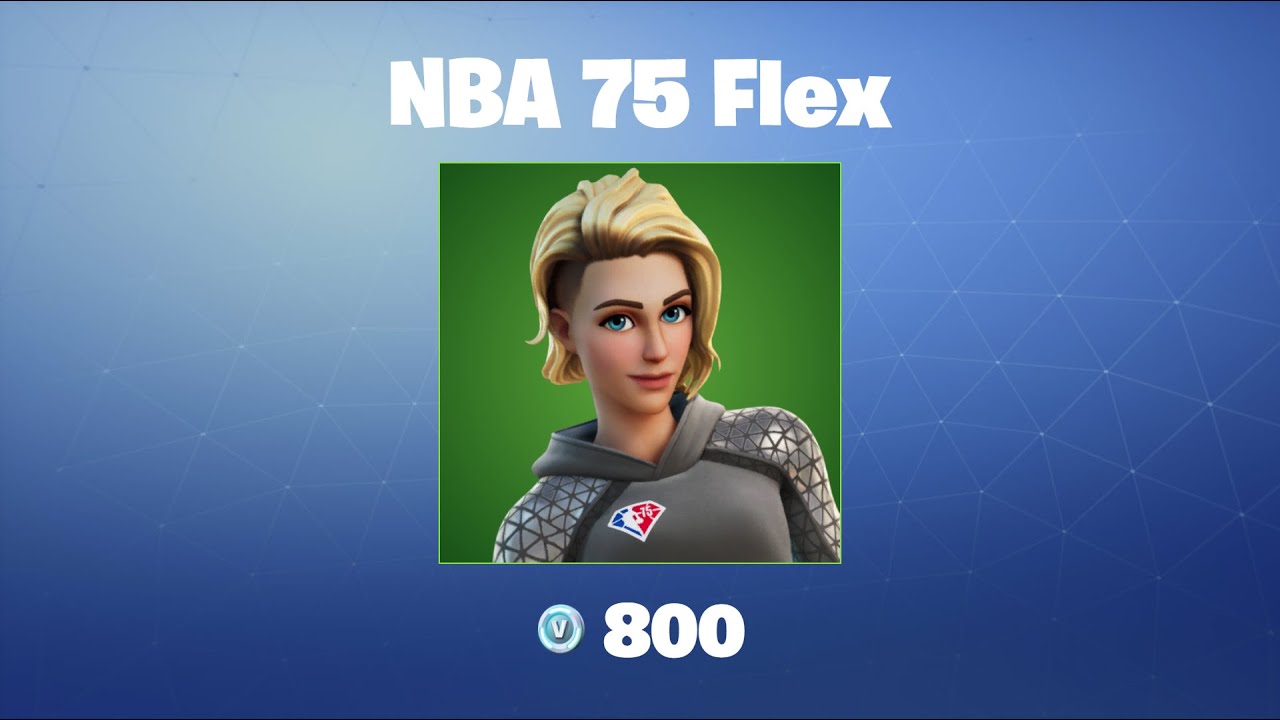 NBA 75 Flex | Fortnite Outfit/Skin - YouTube