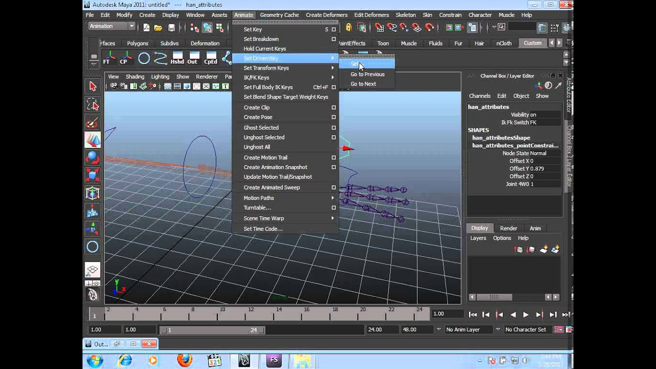 Maya Hand Rig - YouTube