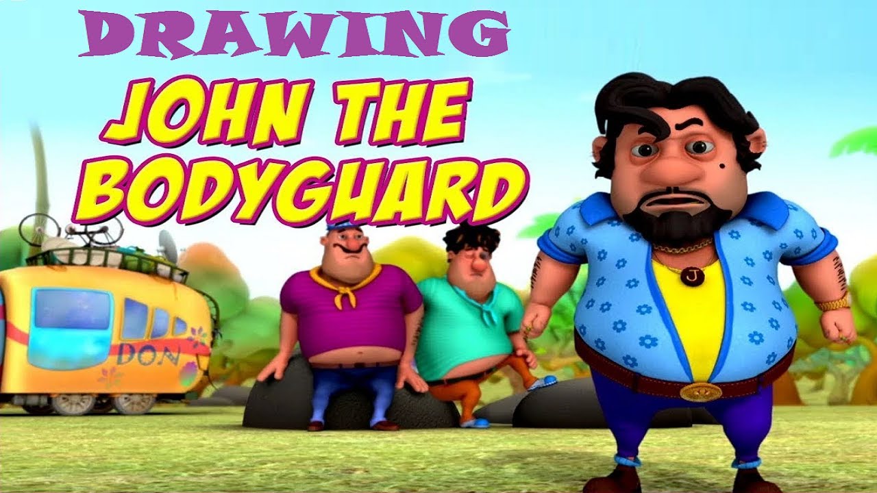 John the don drawing | MOTU PATLU drawing| no.1 and no.2 John The Don ...