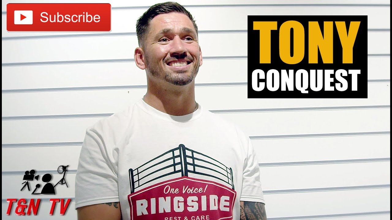 TONY CONQUEST speaks about Ringside Charitable Trust! - YouTube