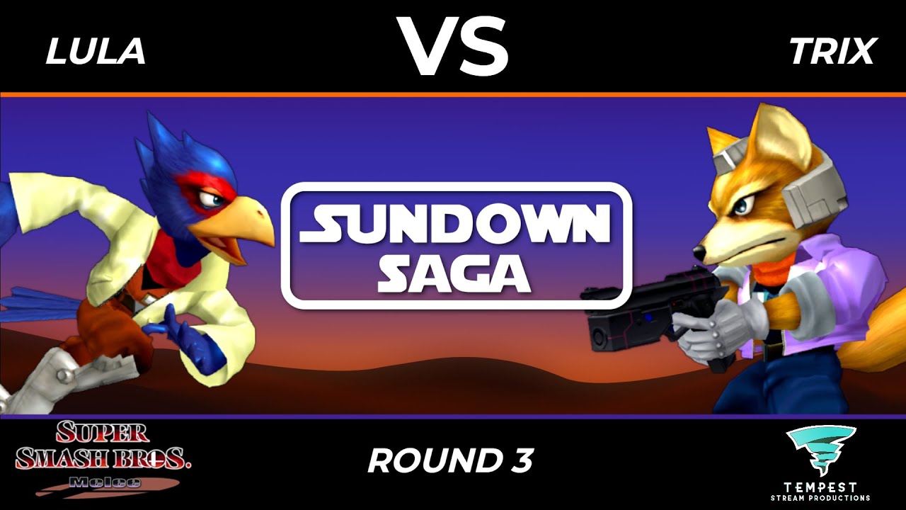 Lula (Falco) vs Trix (Fox) - Melee Round 3 - Sundown Saga 2024 - YouTube