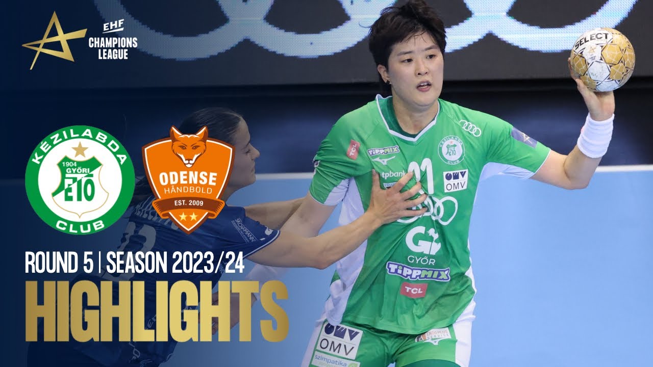Györi Audi ETO KC vs Odense Håndbold | Round 5 | EHF Champions League ...