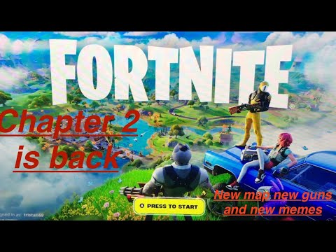 Fortnite chapter two is back !!! - YouTube