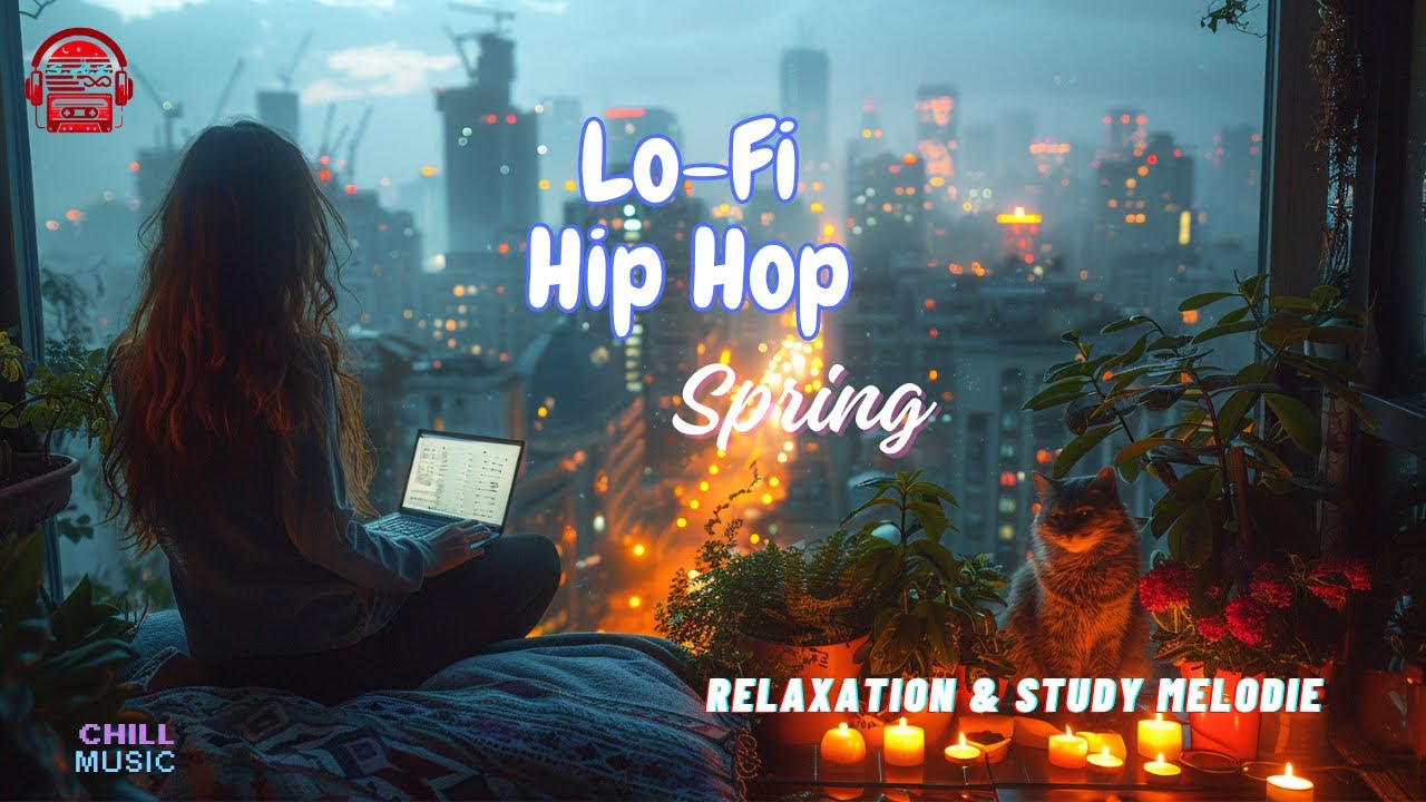 🌸Frosty Spring Awakening 🌨️🌷 Embrace the Chill Lo-Fi Beats Melting into ...