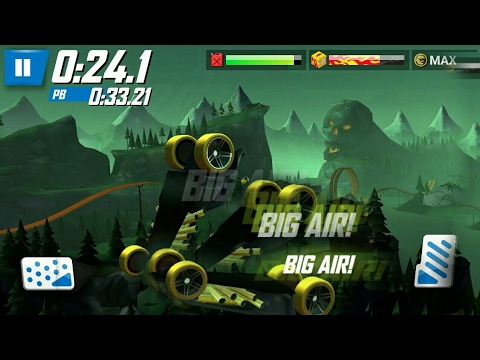 Big Air And Front Flip: Ratical Racer On Level 32 and 33 Hot Wheels ...