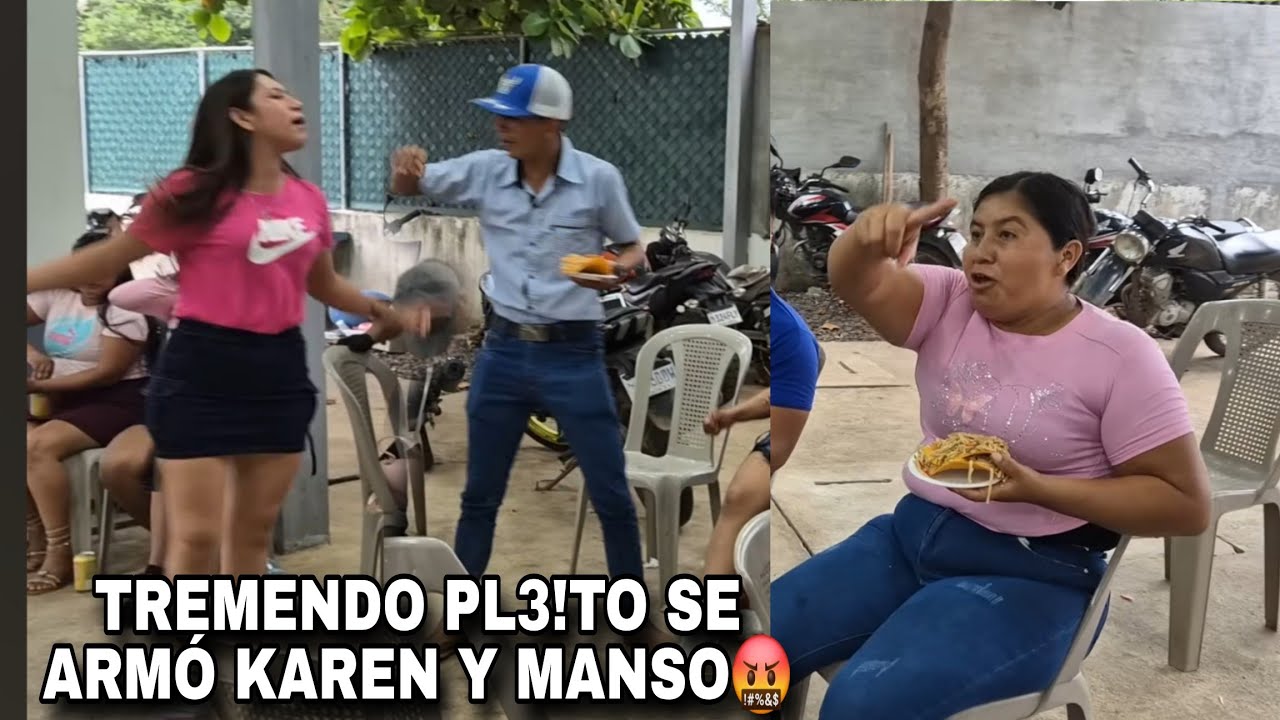 Calmense Mucha que Yo si los voy a Vrguear le Dijo la Chentona a Karen ...