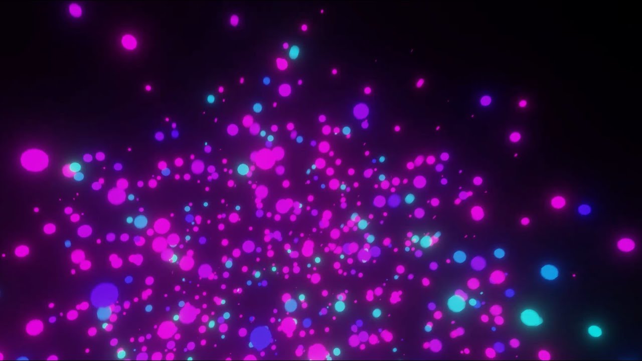4K Neon Music Visualizer for Parties & Gaming | No Sound - YouTube