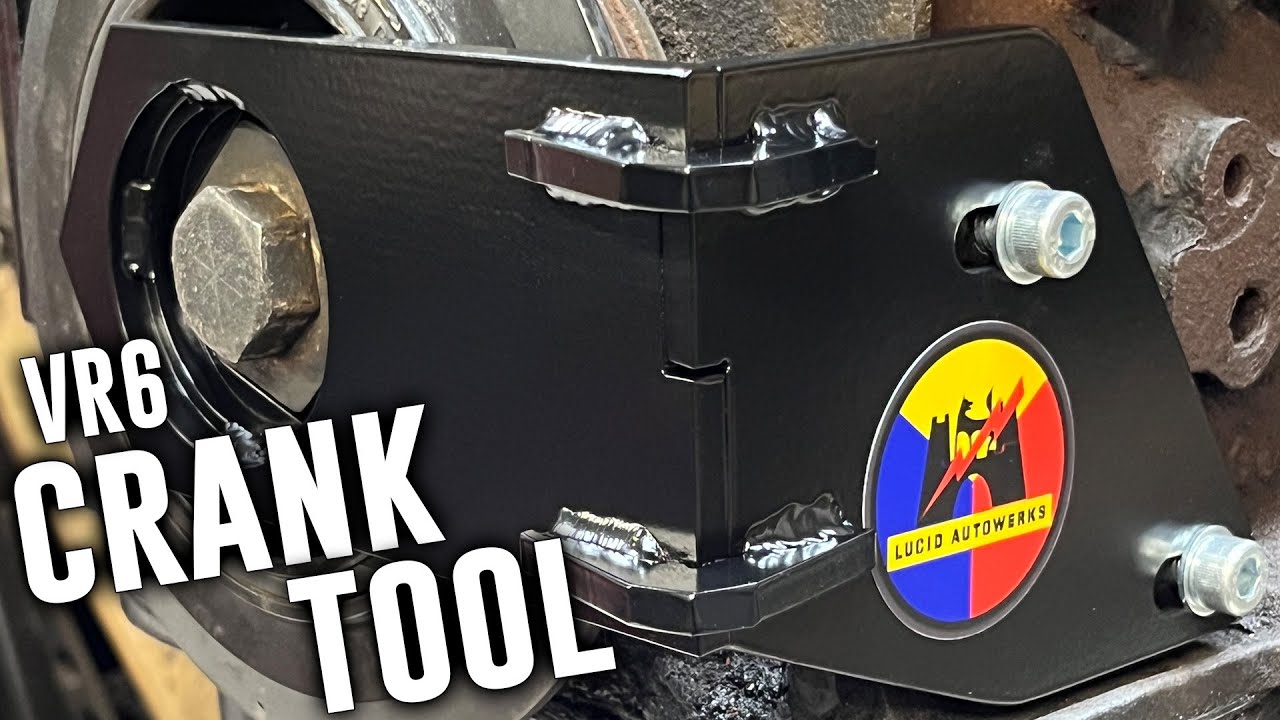 12V VR6 Crank Lock Tool by Lucid Autowerks - YouTube
