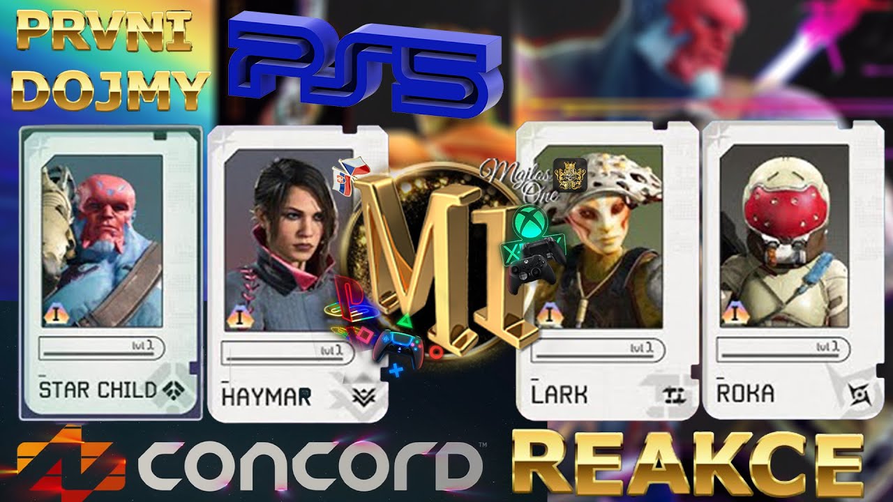 CONCORD REAKCE | #1 | PRVNÍ DOJMY | STAR CHILD, HAYMAR, ROKA A LARK ...