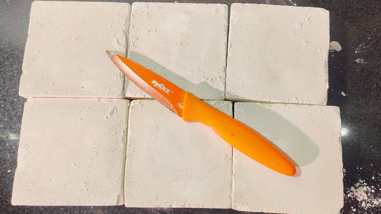 Chalk and knife 🔪🔪 | love to play #explore - YouTube