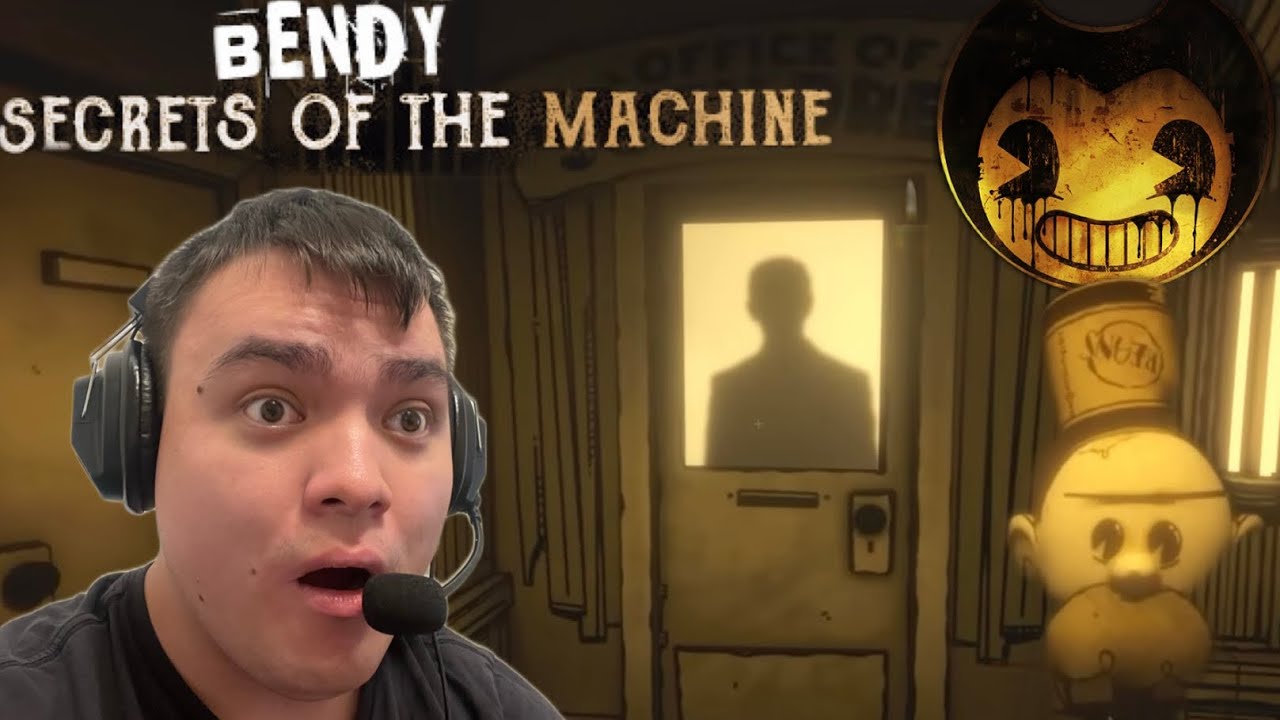 My First Time Playing a Bendy Game [Bendy: Secrets of the Machine ...