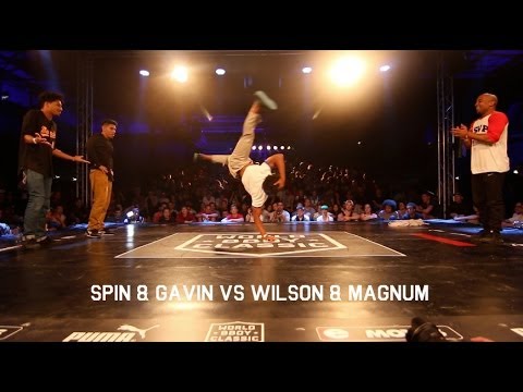 World BBoy Classic 2014 | Spin & Gavin vs Wilson & Magnum - YouTube