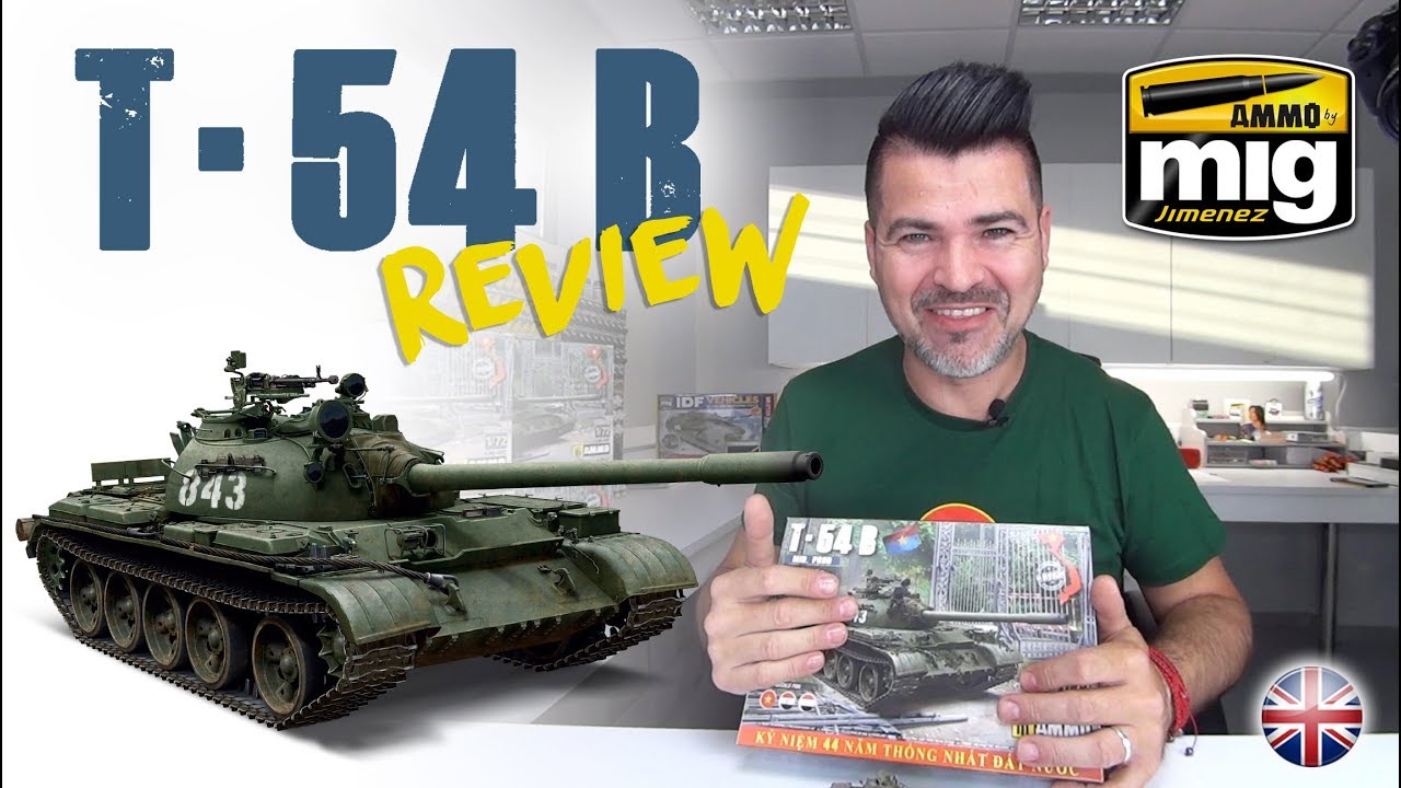 AMMO T-54B first review by Mig Jiménez - YouTube