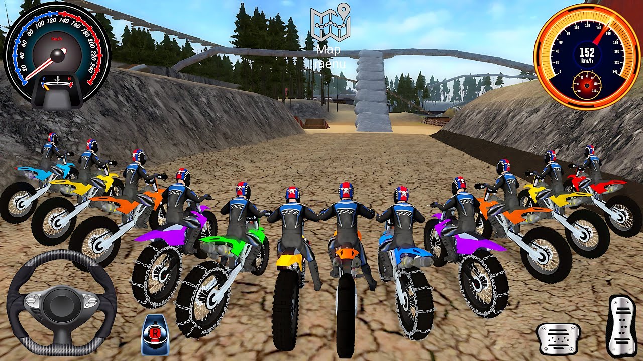 Impossible Dirt Bikes Racing Game #2 - Extreme Driving Motocross Stunts ...