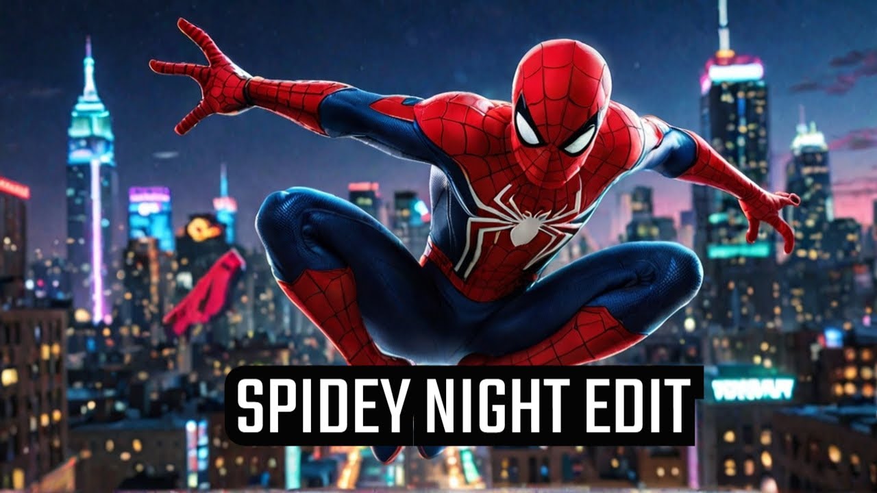 "Spider-Man Remastered 🔥 Night Swinging Edit | Epic Cinematic Vibes 🎶 ...