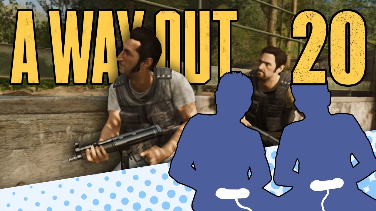 A Way Out - PART 20 - Super Split Screen Sniping Stupidity - Let's Game ...