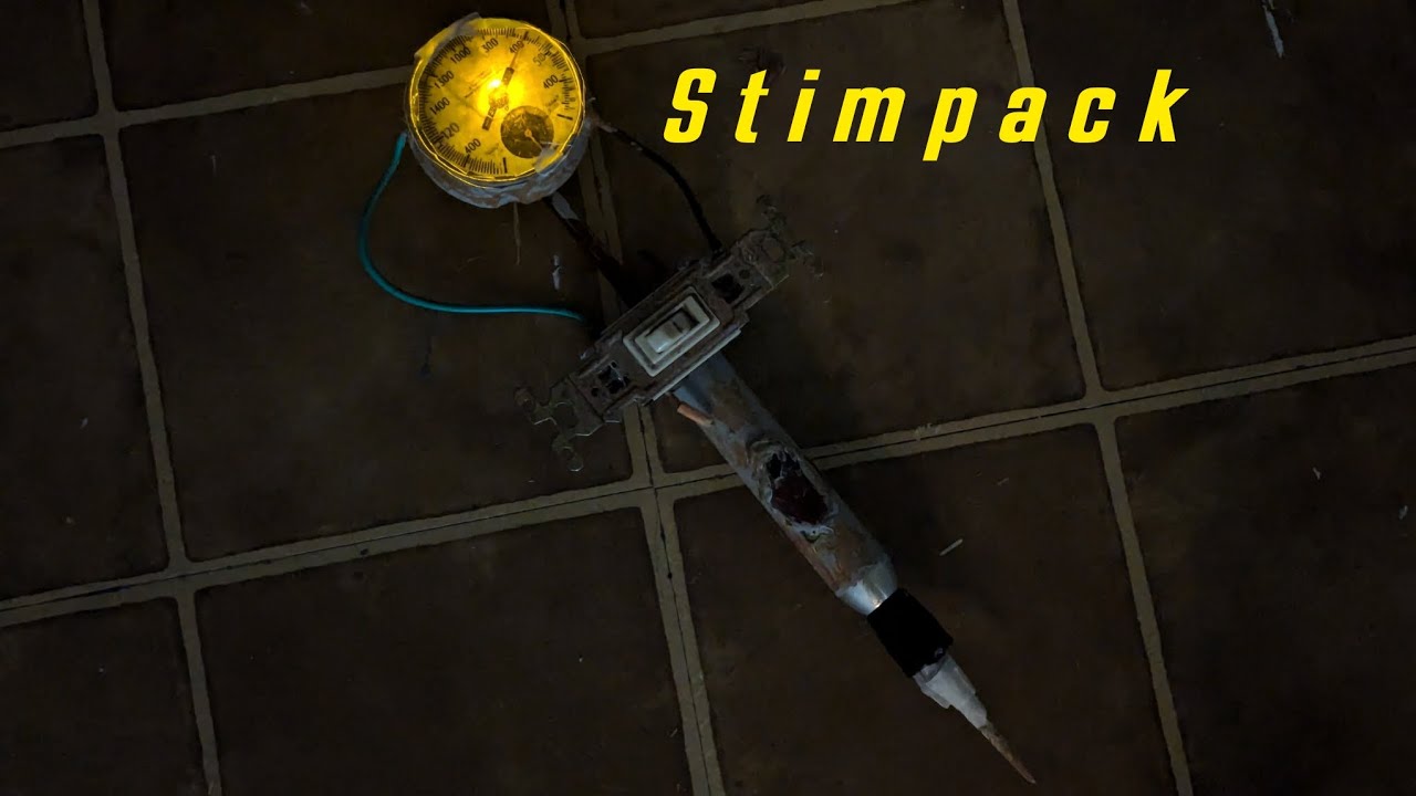 Fallout Stimpack Prop (Made from Junk) - YouTube