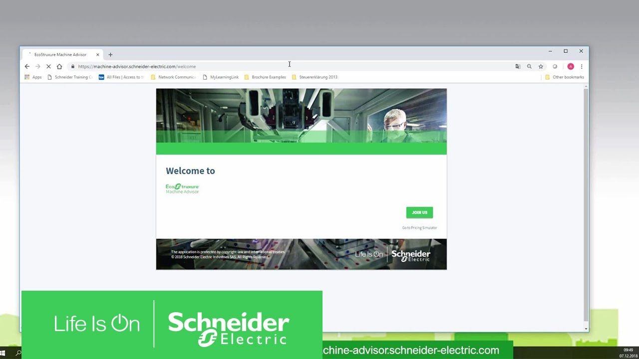 EcoStruxure Machine Advisor - Come creare un nuovo account | Schneider ...