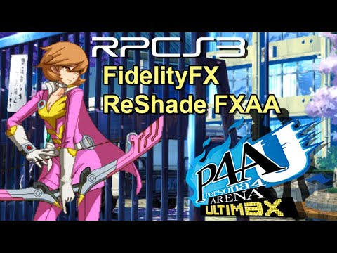 Persona 4 Arena Ultimax - RPCS3 0.0.17-12614 | Fidelity FX Super ...