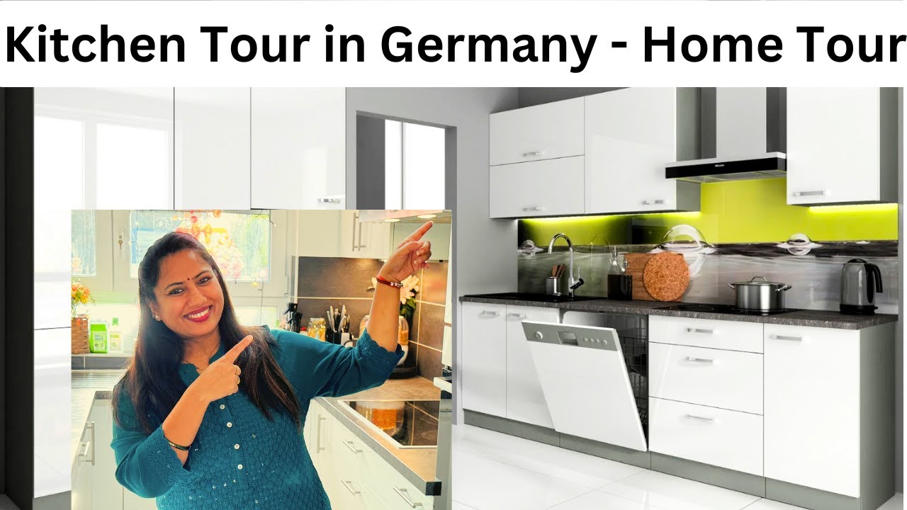 Kitchen Tour in Germany - Home Tour | Smita Germany Vlogs | Indian ...