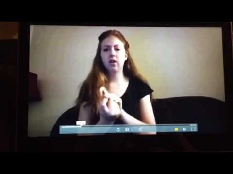 Backtranslation of Alissa's Interpretation on Woman's March - YouTube