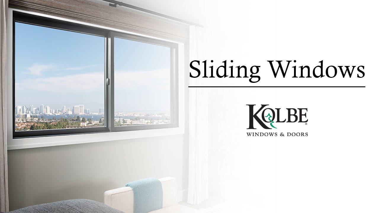 Kolbe Sliding Windows - YouTube