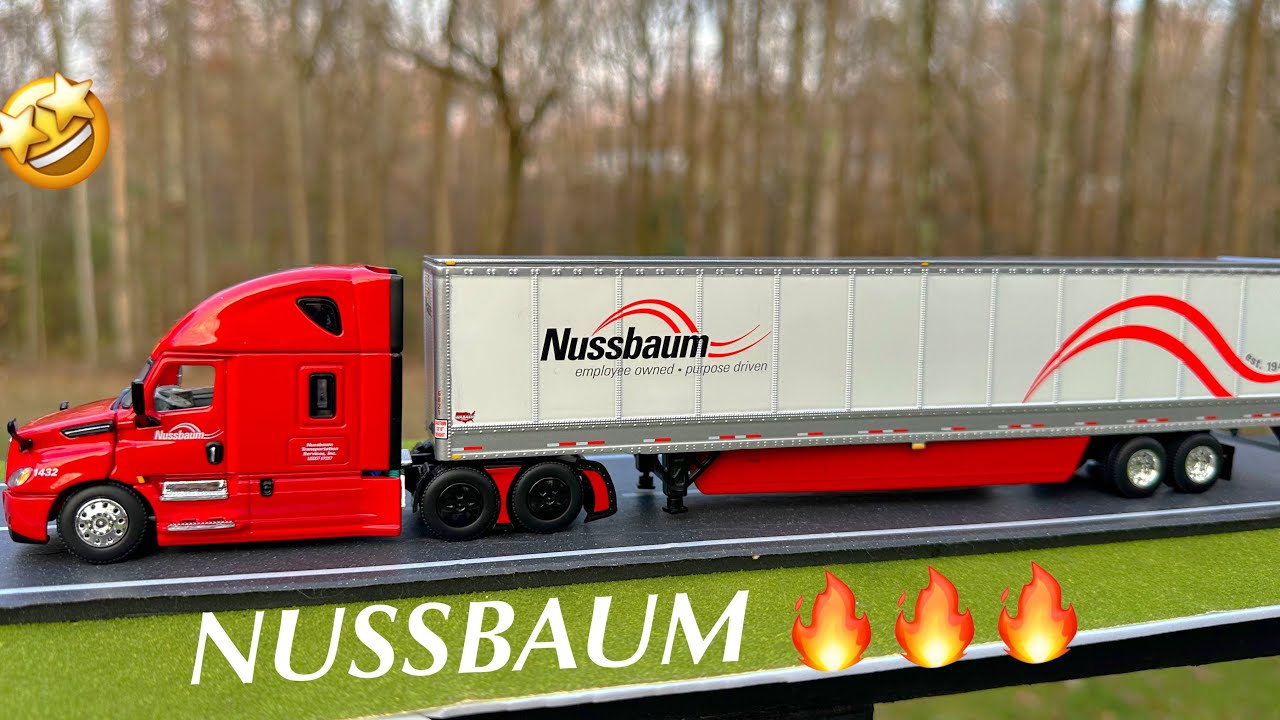 DCP 1/64 NUSSBAUM FREIGHTLINER # 69-0941 semi truck - YouTube