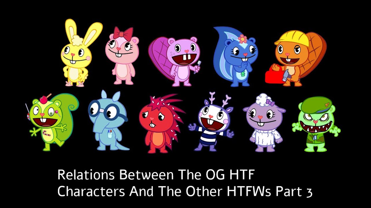 Relations Between OG HTF Characters And The Other HTFWs Part 3 - YouTube