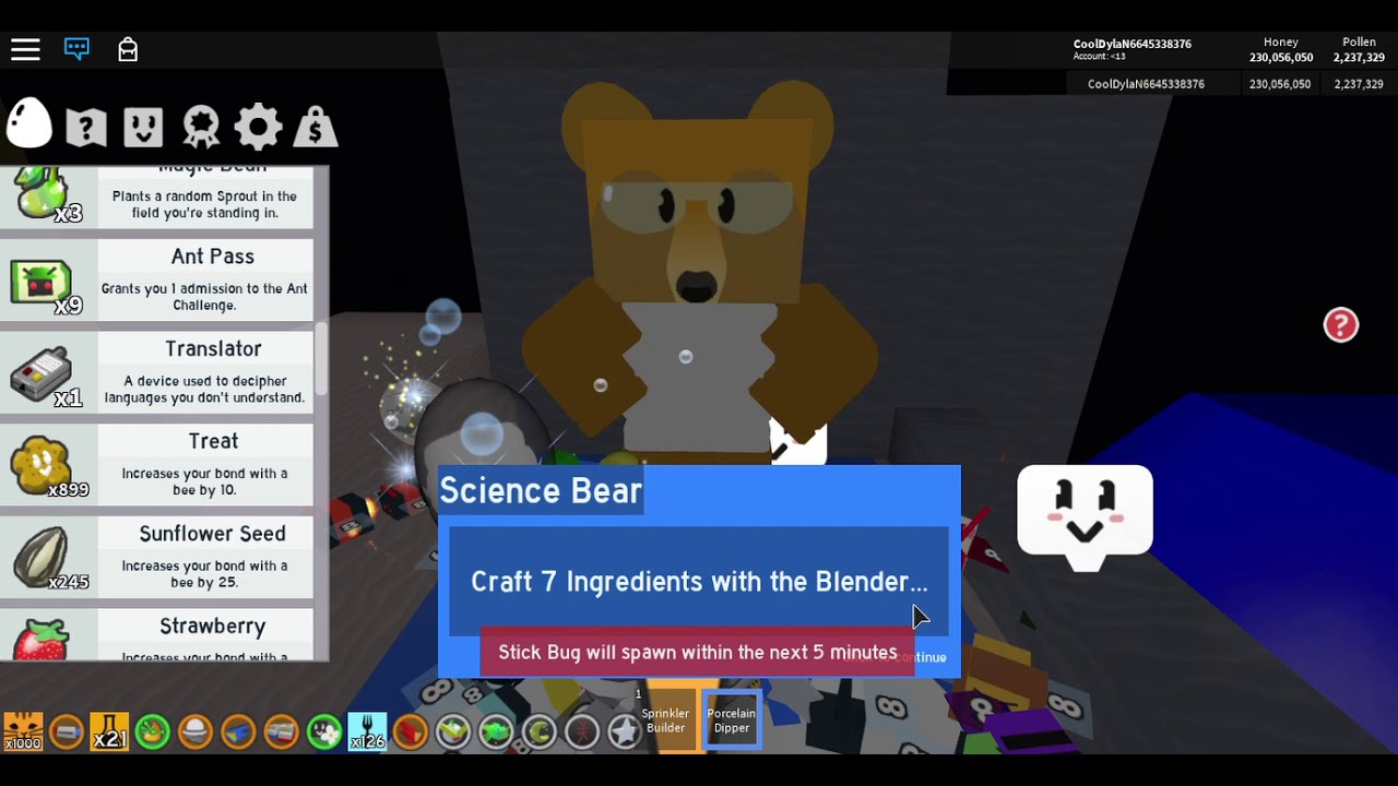 Gifted Riley Bee! | Bee Swarm Simulator Ep.16 - YouTube