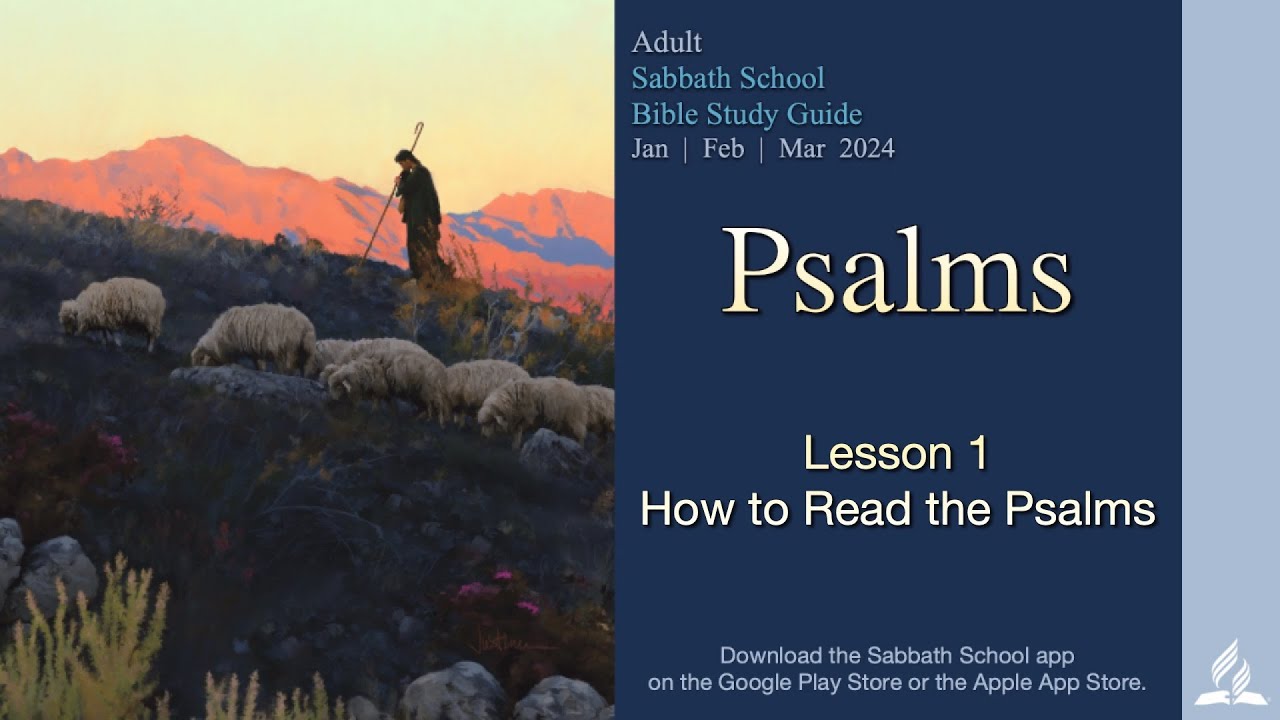 1-6-24 Lesson Study: How to Read the Psalms - YouTube