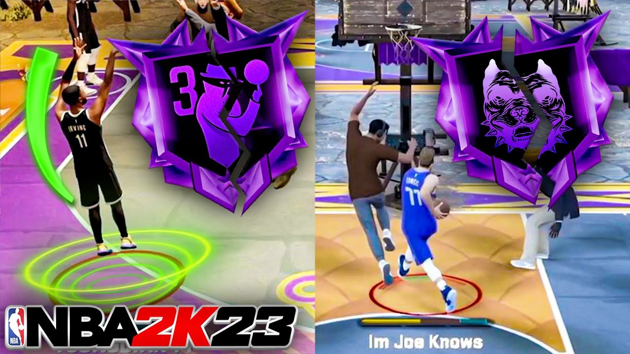 The MOST BROKEN BADGES on NBA 2K23 - YouTube