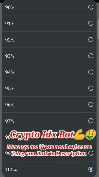 BINOMO signals bot for crypto idx - YouTube
