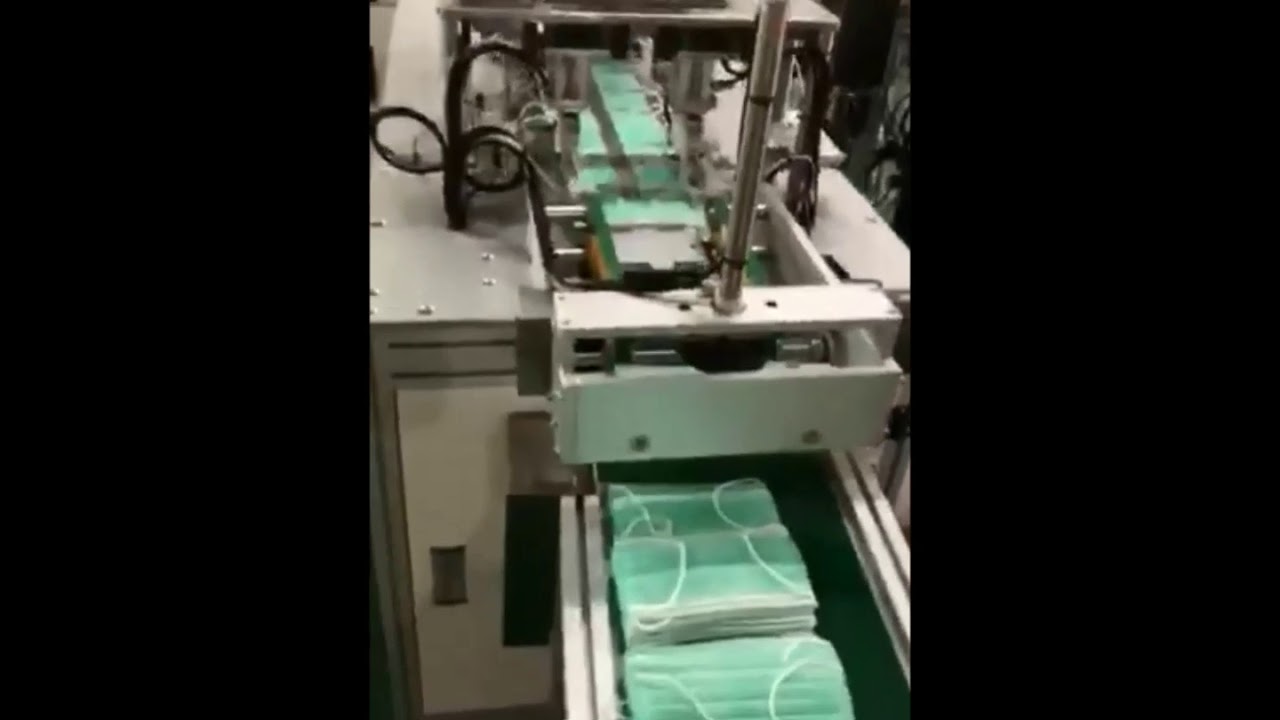 Surgical Mask Automatic Production Line - YouTube