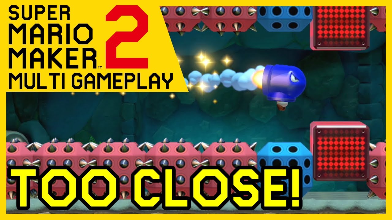 Super Mario Maker 2 Insanely TOUGH Bullet Bill Mask Level! - YouTube