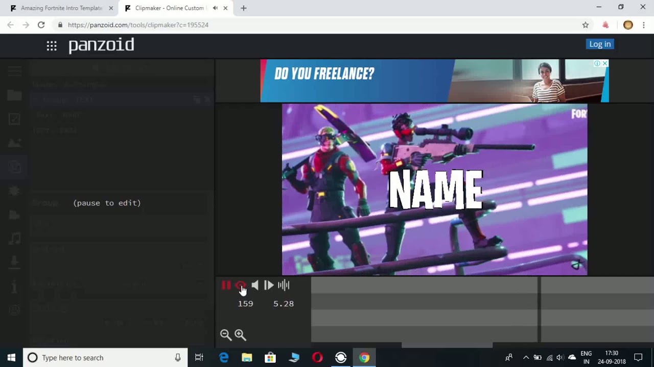 How to make video clip|how to use panzoid in tamil. - YouTube