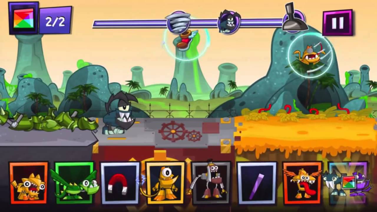 Mixels Rush Series 6 Glorp Corp Max Land ALL levels Cartoon Network ...