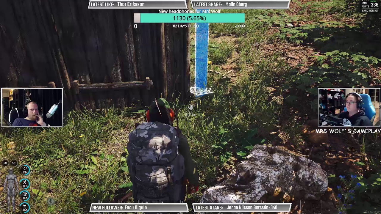 Let`s have some fun in Scum, and watch some more of Mrs Wolf killing Mr ...