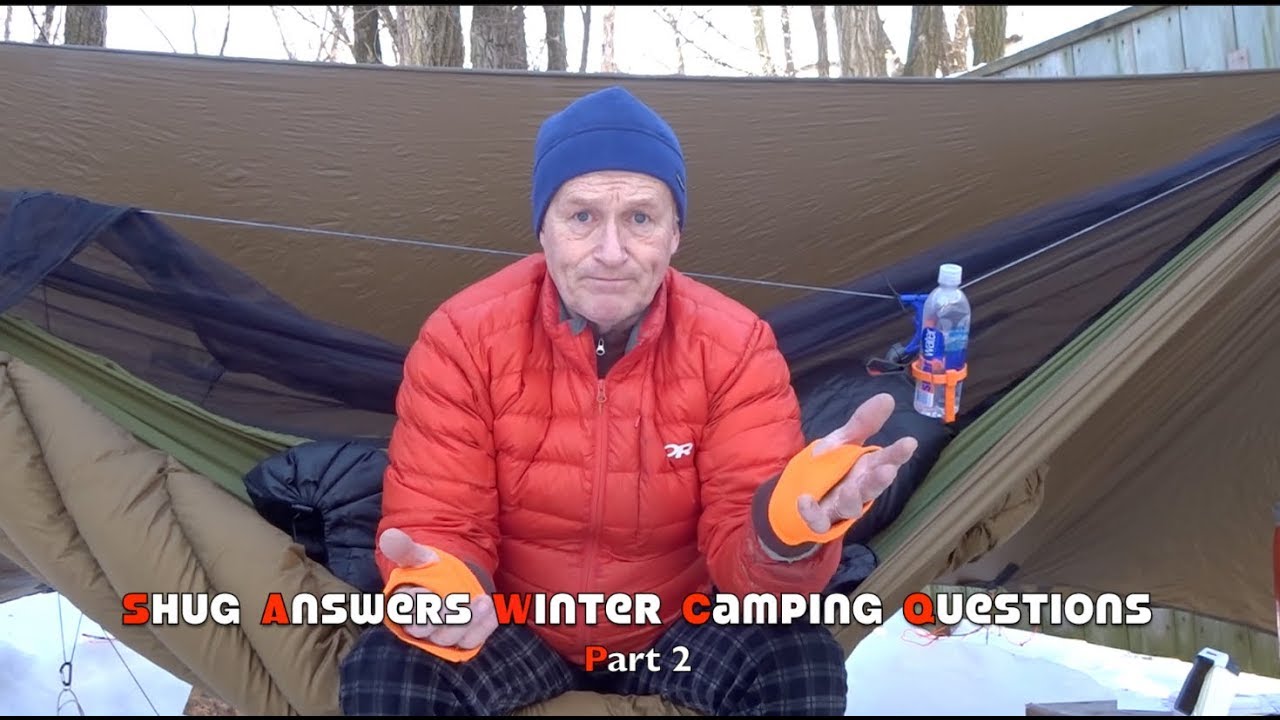 Shug Answers Winter Camping Questions Part 2 - YouTube
