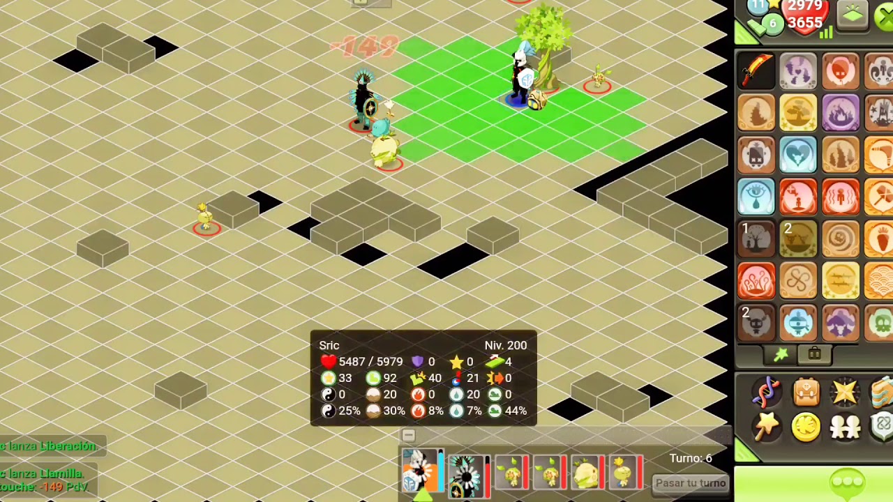 Amenazy Sacro Vs @eliseo007 Sadida - DOFUS TOUCH - YouTube