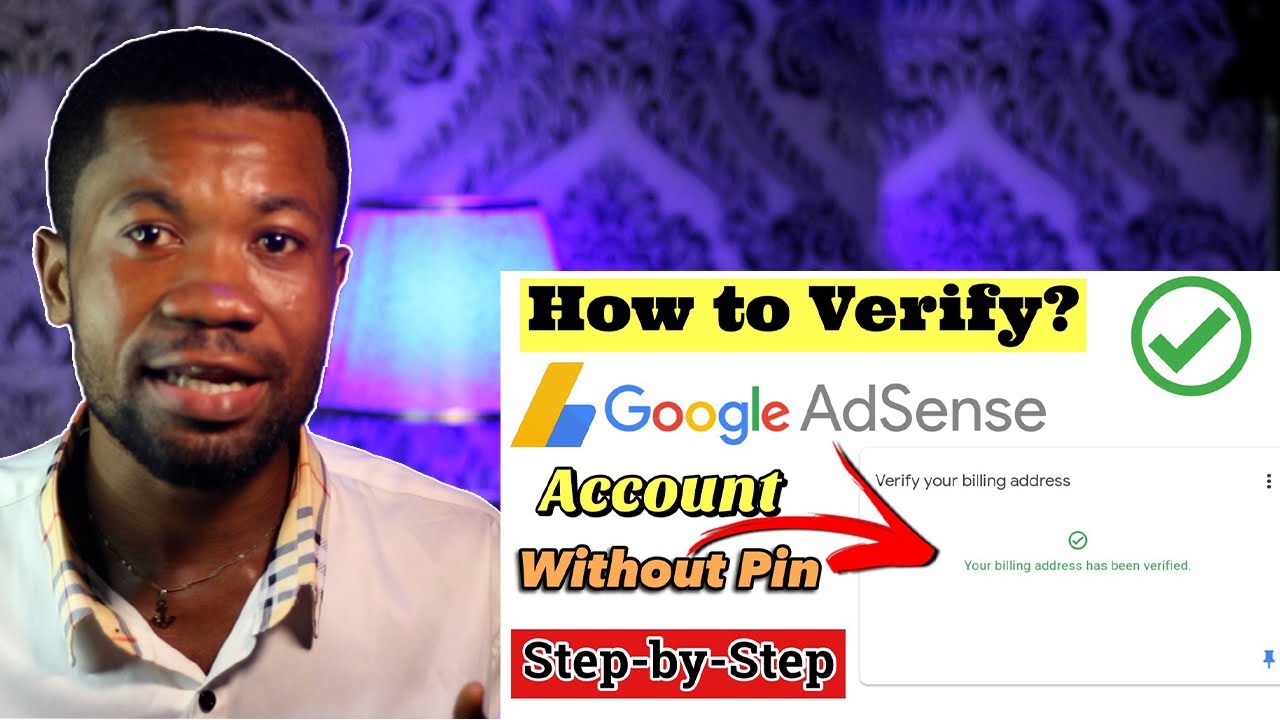 How to Verify Adsense account Without PIN - YouTube