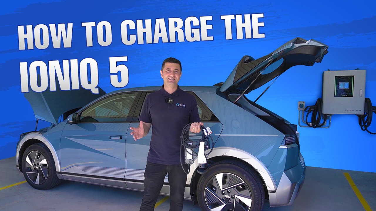 How to Charge the Hyundai IONIQ 5 | Charging speeds, Range & Options ...