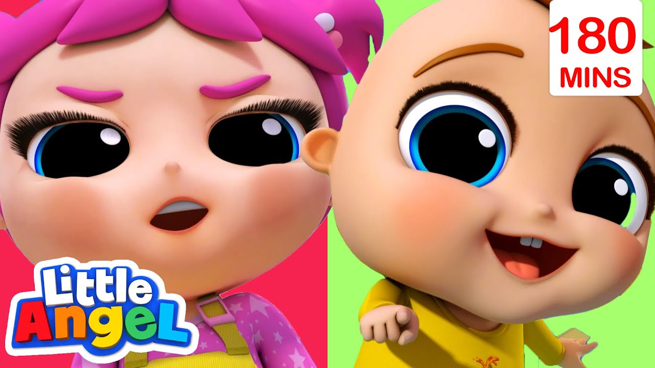 Feeling Happy Or Sad? | 3 Hours | Little Angels Kids Cartoons/Songs ...