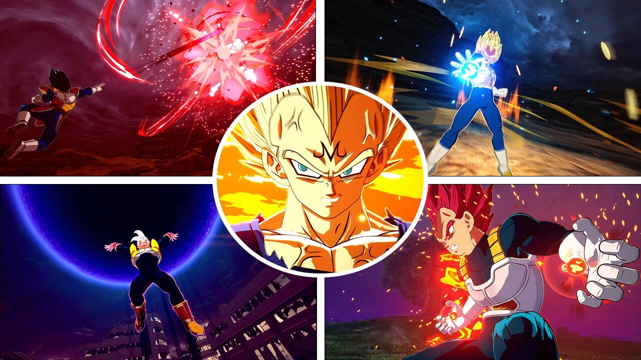 Dragon Ball Sparking Zero All Vegeta Ultimate Attacks 4K 60fps - YouTube