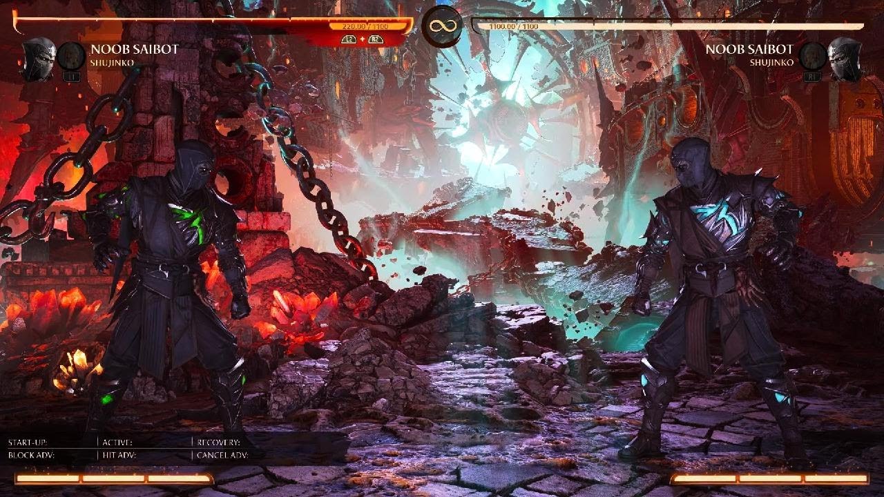 Mortal Kombat 1 Noob Saibot Idle Animation - YouTube