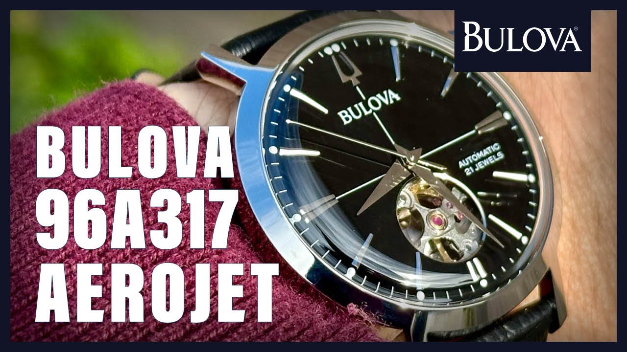 Unboxing The New Bulova Aerojet 96A317 - YouTube