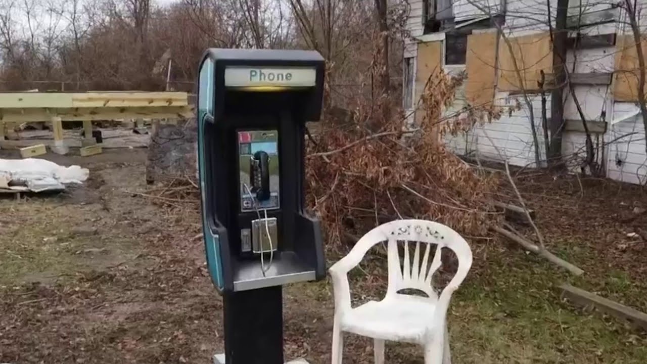 Uniquely Detroit: Futel installs next pay phone in Detroit - YouTube