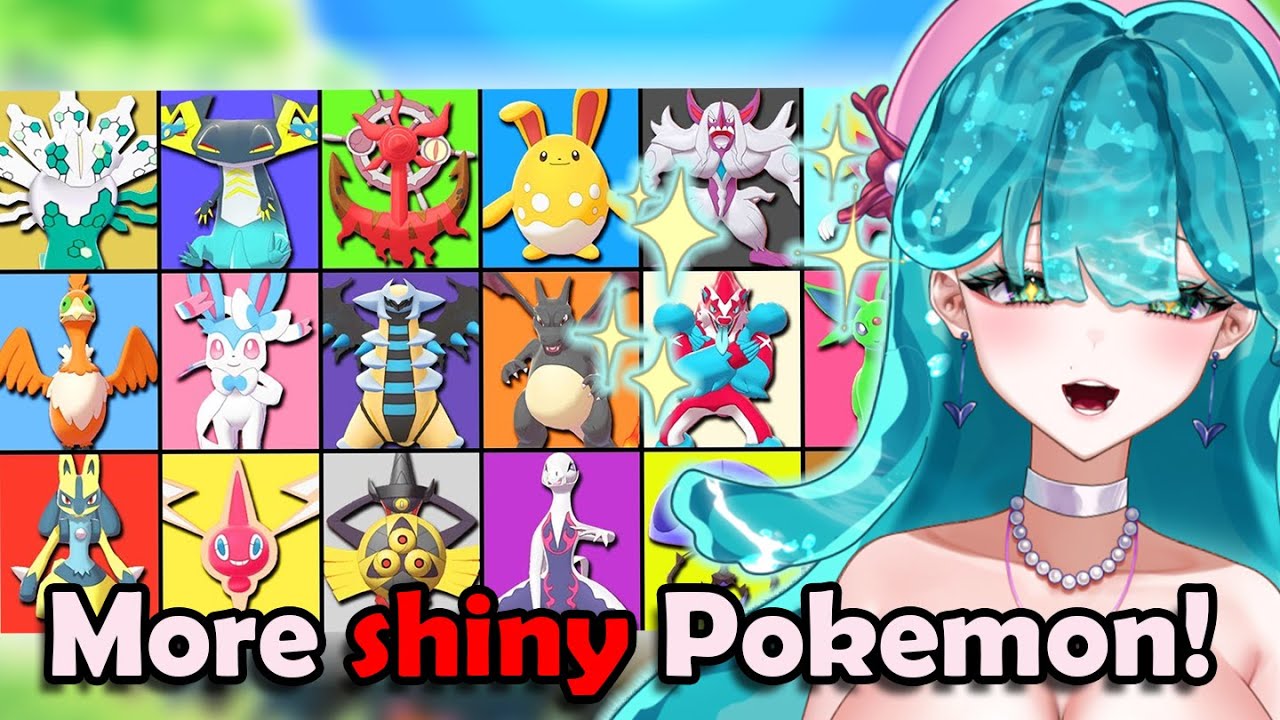 Poseidon reacts to "First to Catch a Shiny Pokemon of Every Type Wins ...
