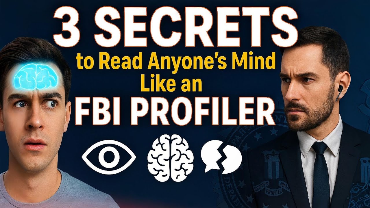 3 SECRETS to Read Anyone’s Mind Like an FBI Profiler - YouTube